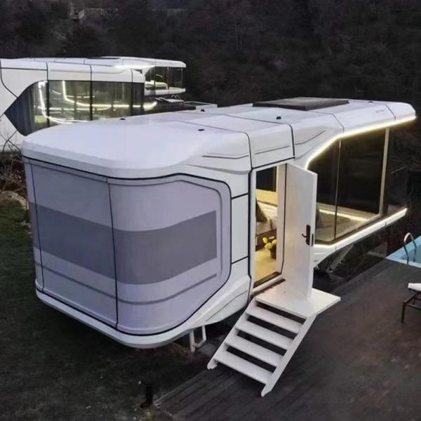 Quality Customized Outdoor Glass Bright Cottage for Couples Holiday in Contemporary for sale