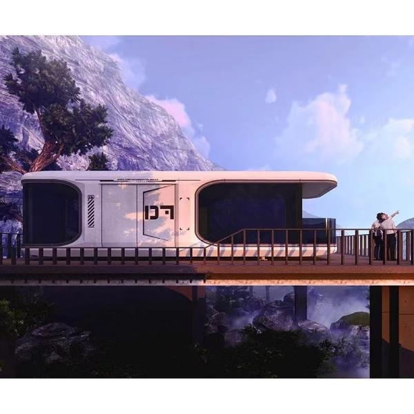 Quality Customized Outdoor Glass Bright Cottage for Couples Holiday in Contemporary for sale