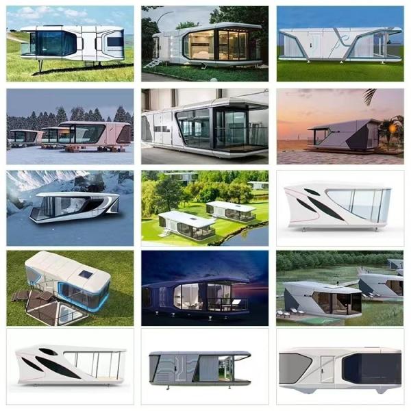 Quality Prefab Portable Mobile House with Online Technical Support and Space Capsule for sale