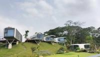 China Prefab Portable Mobile House With Rock Wool Sandwich Panel Wall for sale