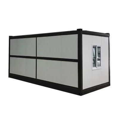 China Draagbaar opvouwbaar containerhuis Huis kantoor magazijn winkel hotel prefabrieke vouw Te koop