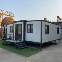 China Modern Design Style Double Wing Expansion Folding Container Room for sale