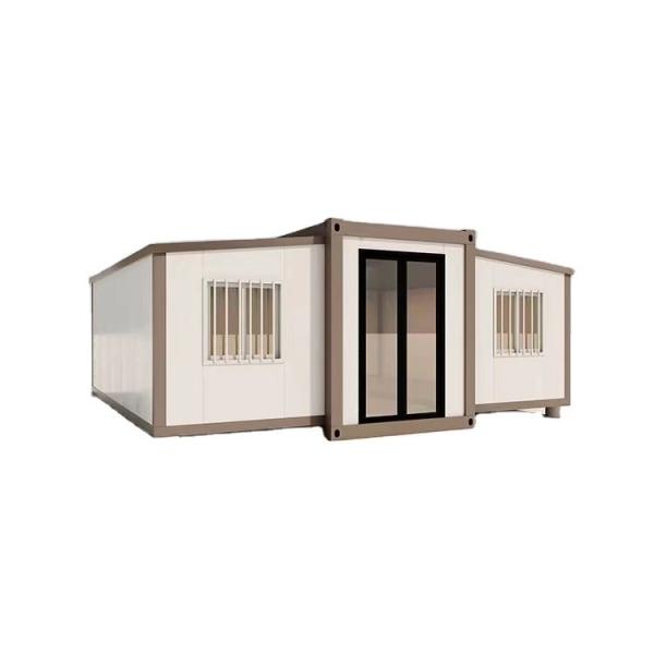 Quality 20 Ft Foldable Container Houses with Double-Wing Expansion Box Online Technical Support for sale