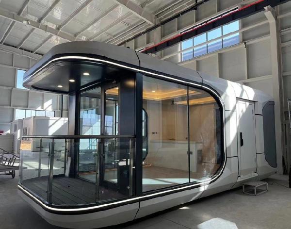Quality Contemporary Design Style Solar Space Capsule House The Ultimate Expandable for sale