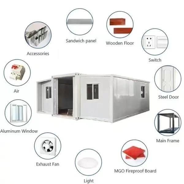 Quality EPS Sandwich Panels Wall Container House for Quick Assembly and Prefabricated for sale