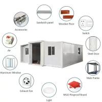 China Assembling Expansion Expandable Container House Homes With Aluminum Window for sale