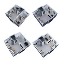 China Online Technical Support Double Wing Expandable Container House for sale