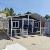 China Online Technical Support Double Wing Expandable Container House for sale