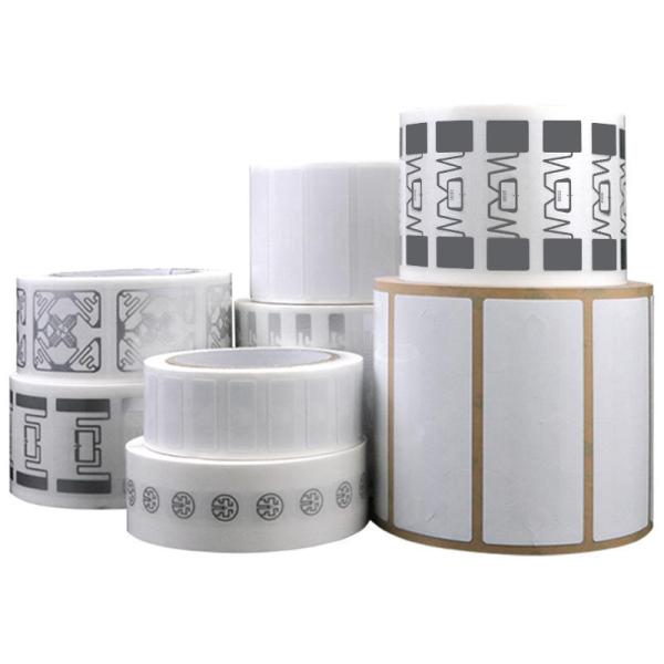 Quality Blank NFC Stickers Rewritable RFID Tags 137 Bytes Memory Adhesive Labels for sale