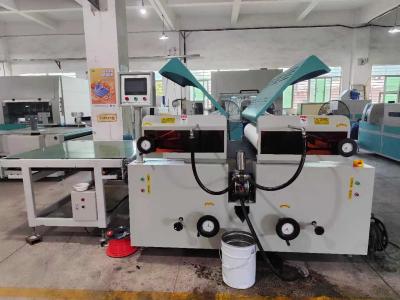 China Glass And Metal Sheet Surface Coating Double Roller Coating Machine for sale