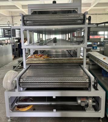 China Double Layer Natural Gas Industrial Drying Machine Stainless Steel Punching Chain Plate Belt For Pulp Mold Bottle Tableware High End Industrial Package for sale