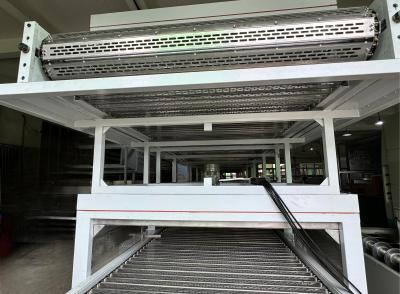 China Double Layer Gas Hot Air Circulation Drying Machine For 1320 Conveyor 144 Kw for sale