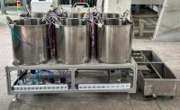 China Compact 6-Station Programmable Spin Coating System 220V for R&D Pulp Tableware for sale