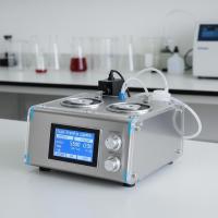 China Compact Dual-Station Laboratory Spin Coater 300-8000 RPM for Pulp Molded Prototype Development for sale