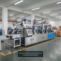 China High Speed Automatic Laminating Production Line 300m/min 1050mm Width for Flexible Packaging for sale