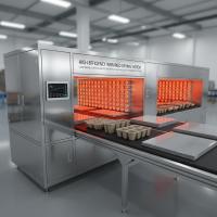 China Infrared Drying System 380V 50Hz for Pulp Molding and Building Board Coatings Customizable Heating Zone Length for sale