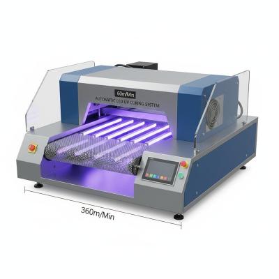 China 60m/Min Automatic Led UV Curing Machine 360mm Conveyor Mesh Width for sale