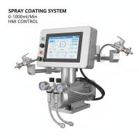 China 0-1000ml/min Spray Coating System with PLC HMI Control 0-3bar Adjustable Pressure for sale
