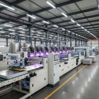 China Automatic Multi-Roll Coating Production Line for Metal Sheets and PVC Panels 1250mm 70m/min for sale