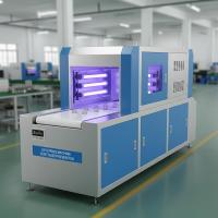 China UV Curing Machine 8m/min 4.8KW AC 220V Dust Rust Prevention Industrial Conveyor for sale
