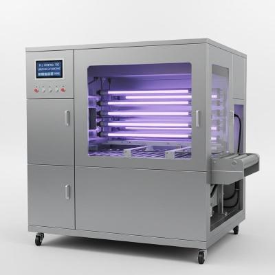 China PLC Control Tec Lighting UV Coating Machine 380VAC for sale