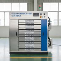 China UV Coating Printing Machine Plate Storage Machine 10 Sheets 2m/Min Speed 50HZ for sale