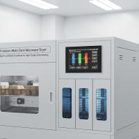China Industrial Continuous Microwave Dryer 2450MHz 400kW for Pulp Molding Egg Tray Drying for sale