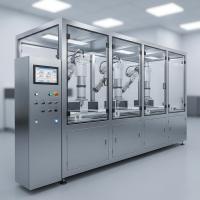China Precision Ultrasonic Spray Coating Line 1600mm Width 8 Stations Continuous Inline for Industrial Pulp Packaging for sale