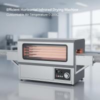 China Efficient Horizontal Infrared Drying Machine Customizable Air Temperature 0-200C for sale