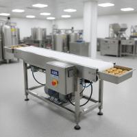 China OSMANUV PLC Control Conveyor Belt Machine 220V 50kg/h Capacity 2m Length for Food Processing for sale