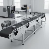 China OSMANUV Automatic Conveyor Belt Machine 50kg/h 220V Stainless Steel Transport System for sale