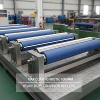 China Industrial Roller Coating Equipment 1000mm Max Coating Width 2KW Power Consumption for sale
