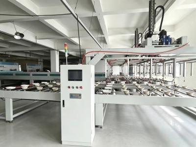 China 24-Station Rotary Spin Coating Line for Pulp Molding with Customizable Output up to 1,200 pcs/hr and PLC Control for sale