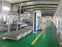 China MDF Board 388kW UV Light Curing Spray Coating Machine with PLC Control and 100KG Vacuum Adsorption for sale
