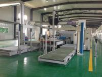 China MDF Board 388kW UV Light Curing Spray Coating Machine with PLC Control and 100KG Vacuum Adsorption for sale