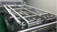 China PLC Controlled Servo Motor Conveyor Belt Machine 220V 2m for Industrial Material Handling for sale