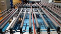 China OSMANUV OSM-GR-1320# PLC Controlled Conveyor Belt System - 50kg/h Capacity, 220V Power Supply for sale