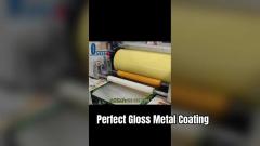 High Gloss Metal Sheet Roller Coating Machine