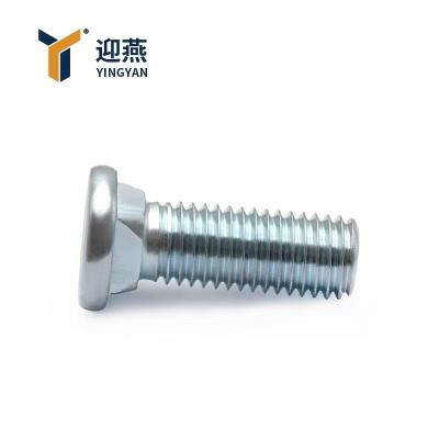 Cina In acciaio inossidabile testa piatta collo quadrato bullone di carrello per T89 T90 piastra guida elastica di pressione in vendita