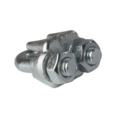 Cina EN 13411 U Bolt Griffe di corda di filo di ferro per funzioni pesanti Filtro di corda di filo di ferro in sella Acciaio al carbonio Q235 in vendita