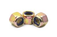 China DIN985 Prevailing Torque Hexagon Thin Nuts With Non Metallic Insert Class 4 5 8 for sale