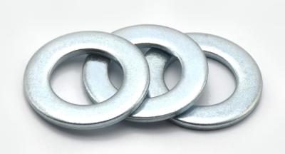 China Carbon Steel Plain / Dacromet / Galvanized Flat Washer DIN 125 Grade A Te koop