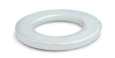 China Carbon Steel Plain / Dacromet / Galvanized Flat Washer DIN 125 Grade A Te koop