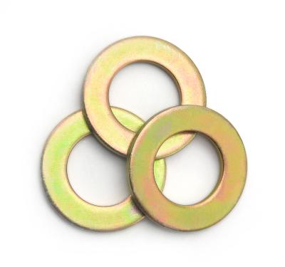 China Carbon Steel Plain / Dacromet / Galvanized Flat Washer DIN 125 Grade A Te koop