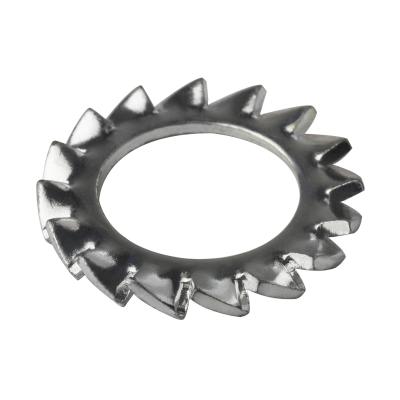 Cina DIN6798 (A) Galvanizzazione / Lavatrici a chiusura serrate semplici con denti esterni in vendita