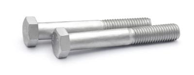 Cina DIN931-1 ISO4014 bullone industriale a filo parziale dacromet argento grigio classe 8.8 10.9 in vendita