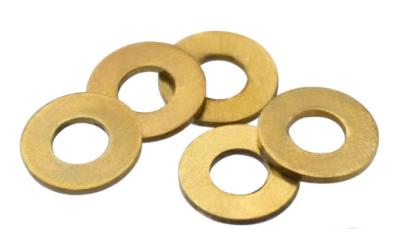 Cina Lustratura in ottone / rame DIN 125 Lavatrice Forma piana Colore chiaro in vendita