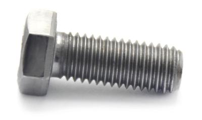 China Bolsas de cabeça hexagonal de aço carbono simples de fio completo / meio com pitch fino DIN961 EN ISO8676 à venda