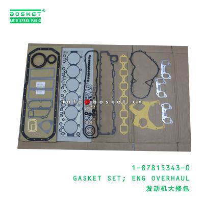 China 1-87815343-0 Engine Overhaul Gasket Set 1878153430 For ISUZU XE for sale