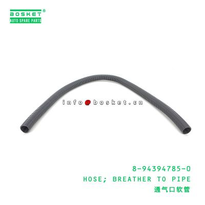 China 8-94394785-0 FRR Isuzu Engine Parts  Breather To Pipe Hose 8943947850 for sale